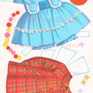 Vintage Paper Doll Printable PDF • Baby Pat Paper Doll • 60s 1960s ...