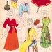 Vintage Paper Doll Printable PDF • TV Show Paper Doll JPEG • 40s 1940s ...