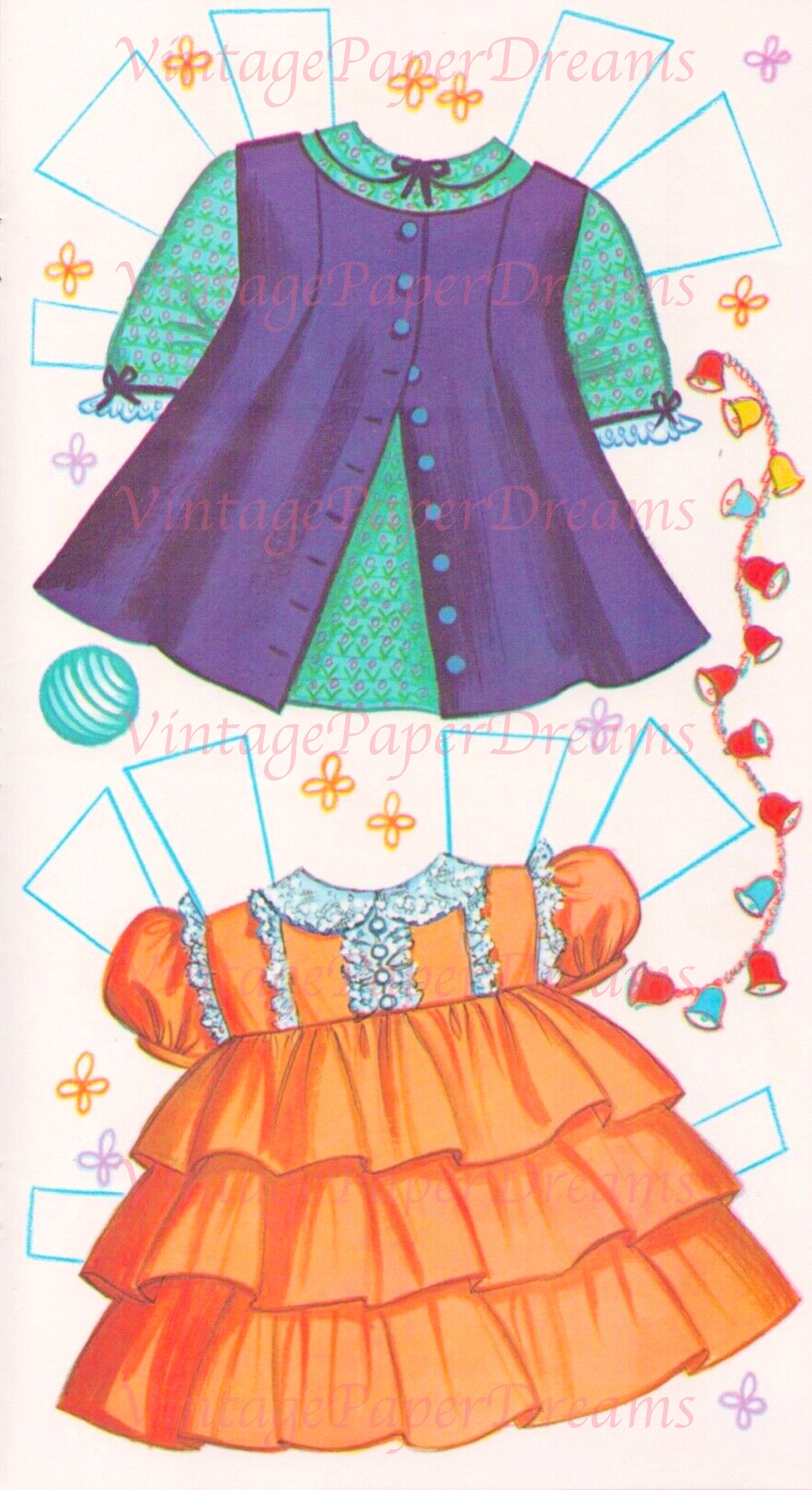 Vintage Paper Doll Printable PDF • Baby Pat Paper Doll • 60s 1960s ...