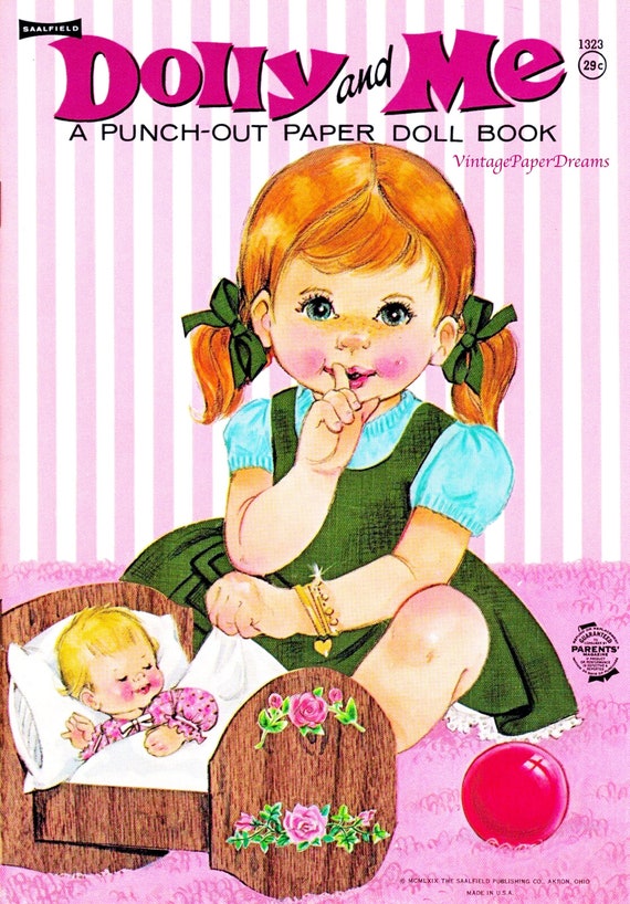 Vintage Paper Doll Printable PDF dolly and Me Paper Doll - Etsy