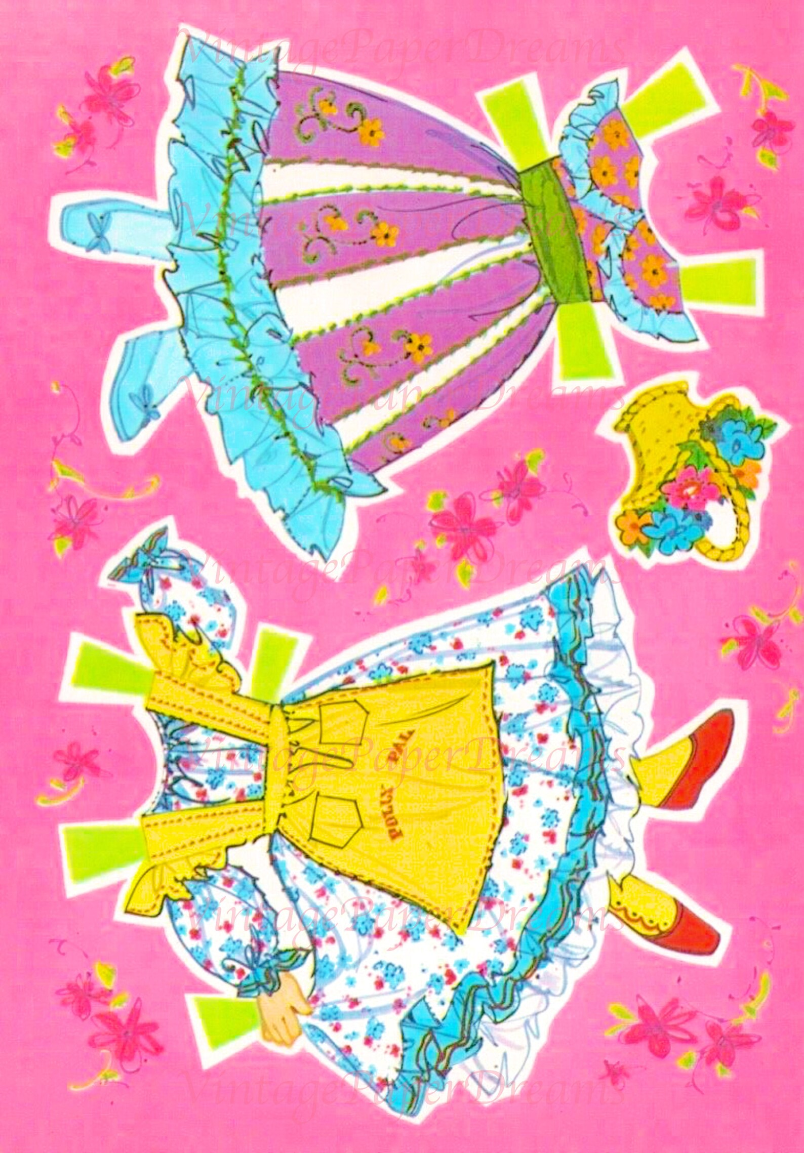 Vintage Paper Doll Printable PDF Midge Paper Dolls 60s - Etsy