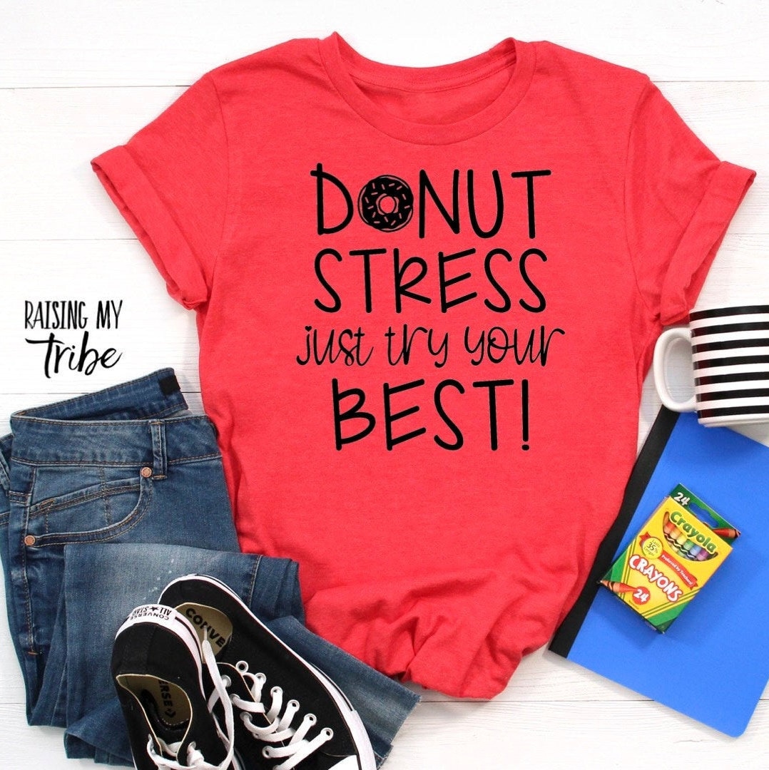 Teacher Testing Svg Bundle/ You Got This Svg/ Donut Stress | Etsy