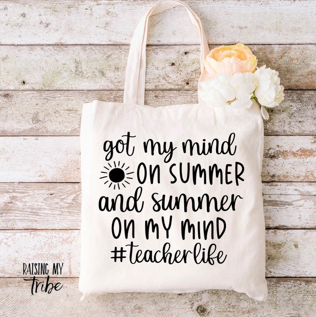 Got My Mind on Summer and Summer on My Mind Svg/ Teacher Svg/ Summer ...