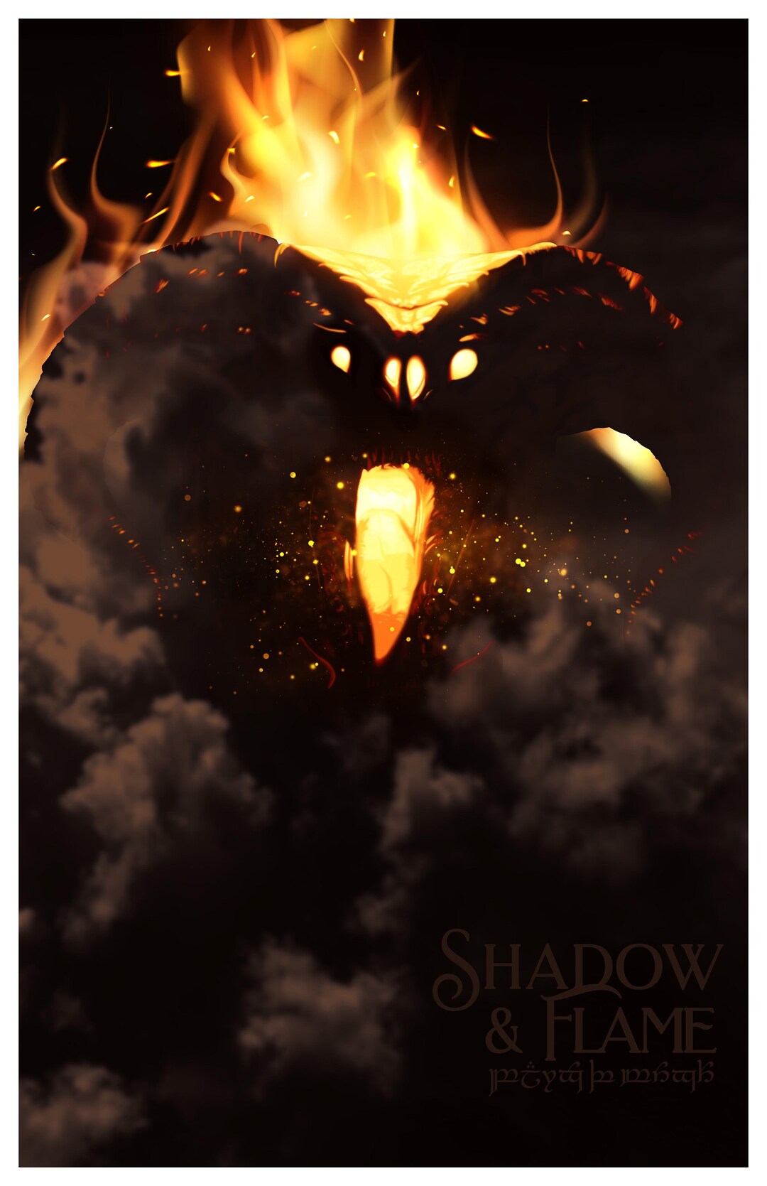 Shadow and Flame - Etsy