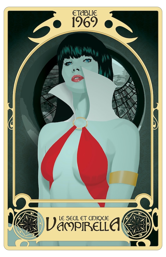 Vampirella Poster Aliens/Vampirella #4 Preview Horror News Network