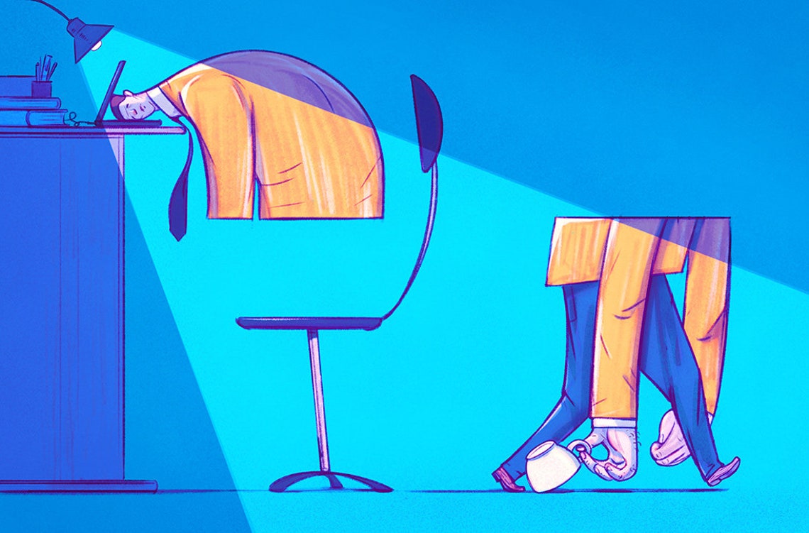 Tired. Illustration Art Print. - Etsy