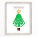 Christmas Tree Footprints / Handprint Art Craft for Kids I Treely Love ...