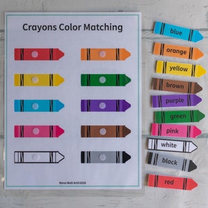 Homeschool Printables, Educational Activity, Colors Worksheet Bundle ...