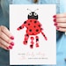 Ladybug Handprint Craft: Valentine's Day Keepsake (digital File) - Etsy