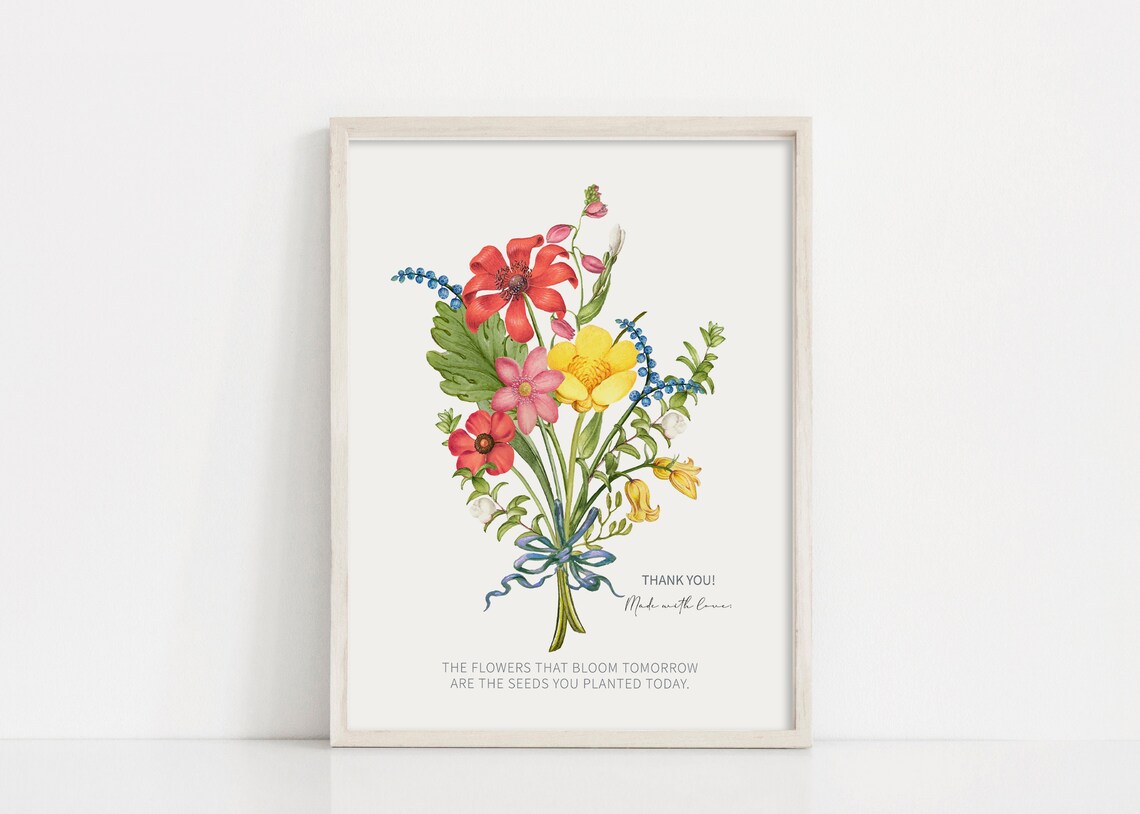 Teacher Appreciation Gift the Flowers of Tomorrow DIY - Etsy