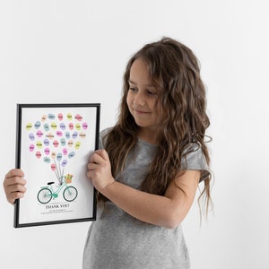 Teacher Appreciation Gift, DIY Personalized Thumbprint Keepsake From ...