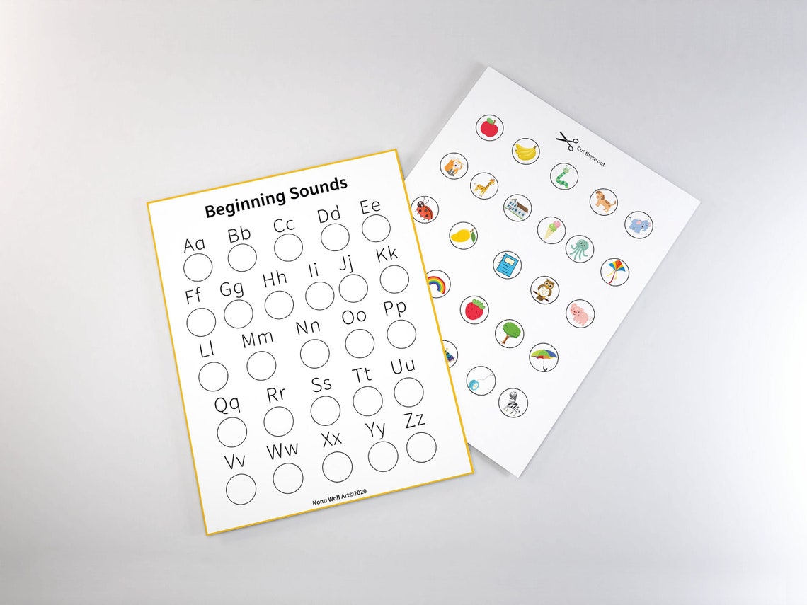 Educational Activity, Alphabet Worksheet, Homeschool Printable, Busy ...