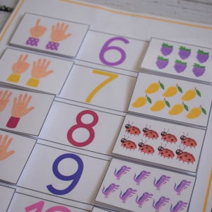 Let's Count Busy Binder Printable, Counting Activity, Homeschool ...