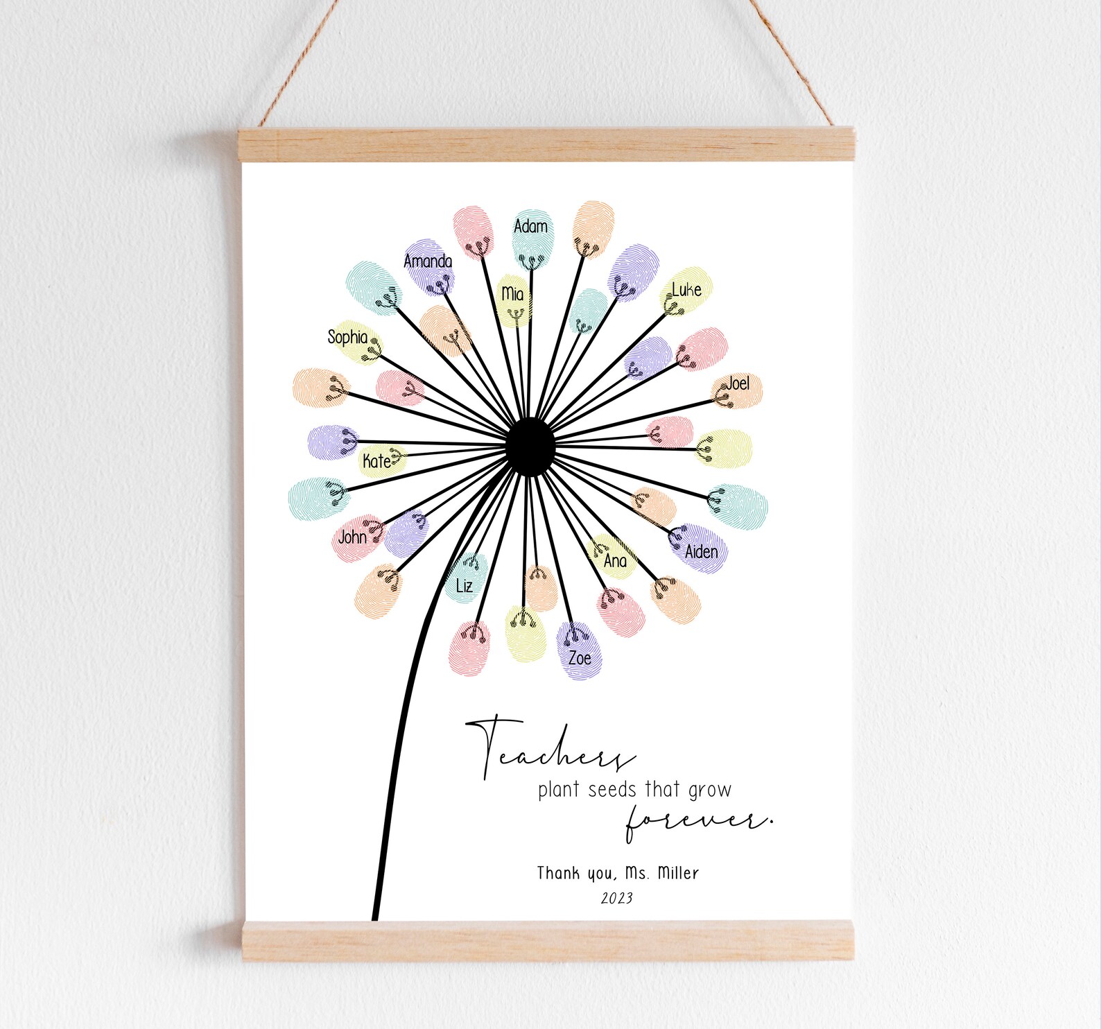 Teacher Appreciation Gift, Teachers Plant Seeds, Personalized Keepsake ...