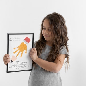 Teacher Appreciation Handprint Gift, the Influence of a Good Teacher ...