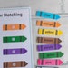 Color Matching Game, Busy Book Printable, Educational Activity ...