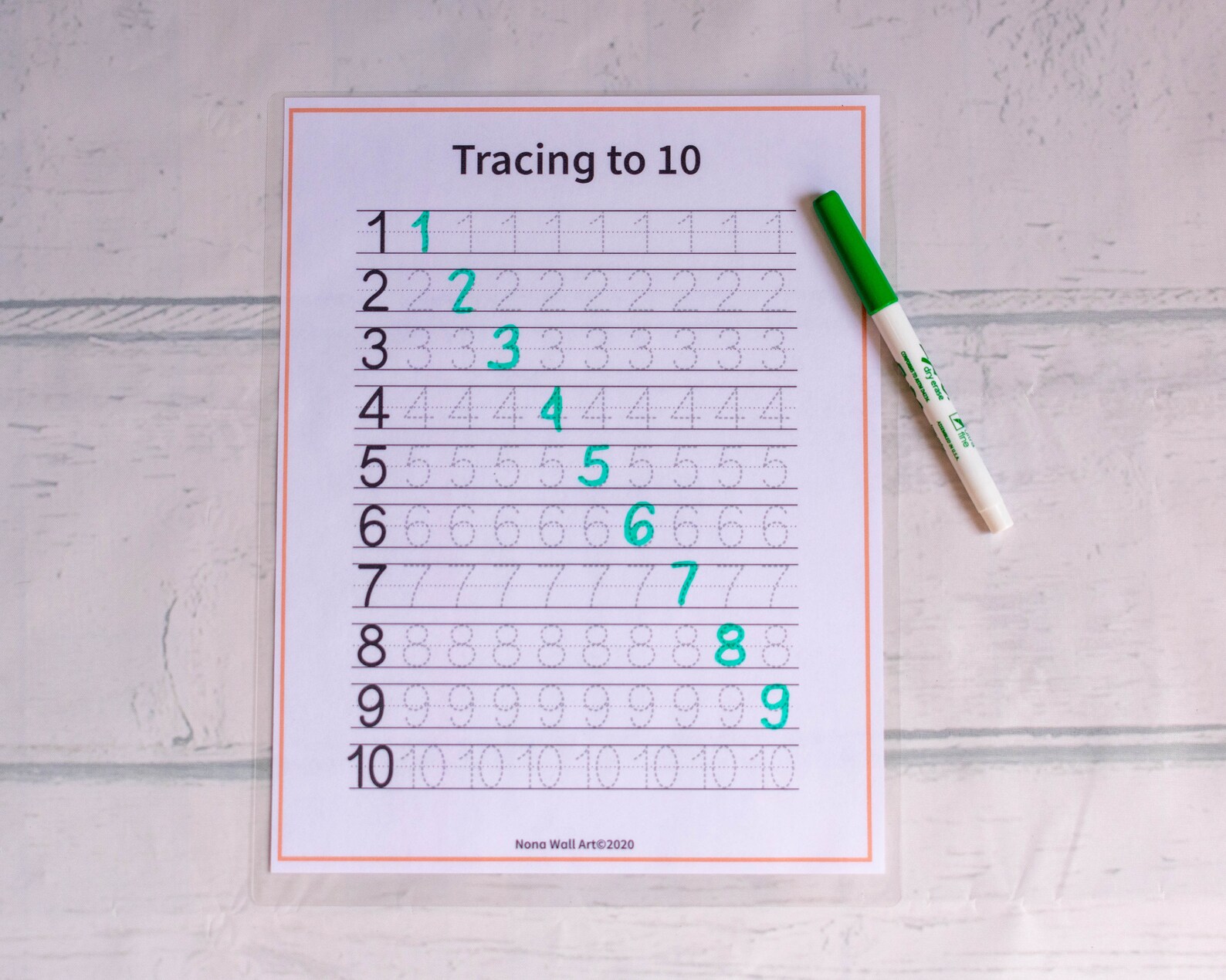 Educational Activity Numbers Worksheet Homeschool Printable | Etsy