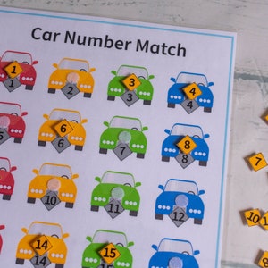 Homeschool Printables, Educational Activity, Numbers Worksheet Bundle ...