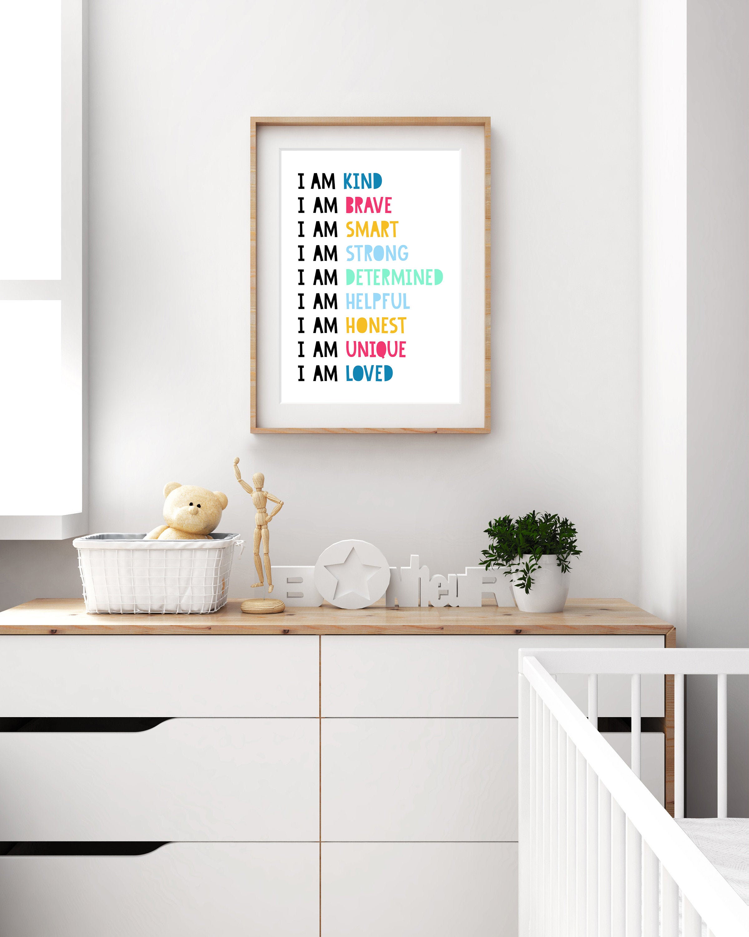 Affirmations for Kids Positive Classroom Decor Colorful - Etsy