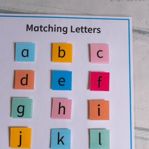 Educational Activity, Alphabet Worksheet, Homeschool Printable, Busy ...