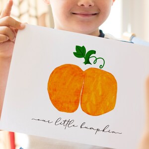 Our Little Bumpkin Craft, DIY Baby Bum Keepsake From Newborn & Baby ...