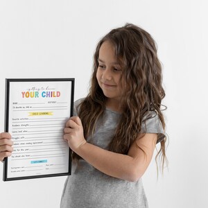 Parent Survey Printable: Back to School Questionnaire (digital Download ...