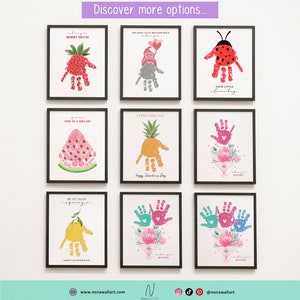 I Love You BERRY Much Handprint Art, Preschool Craft for Kids ...