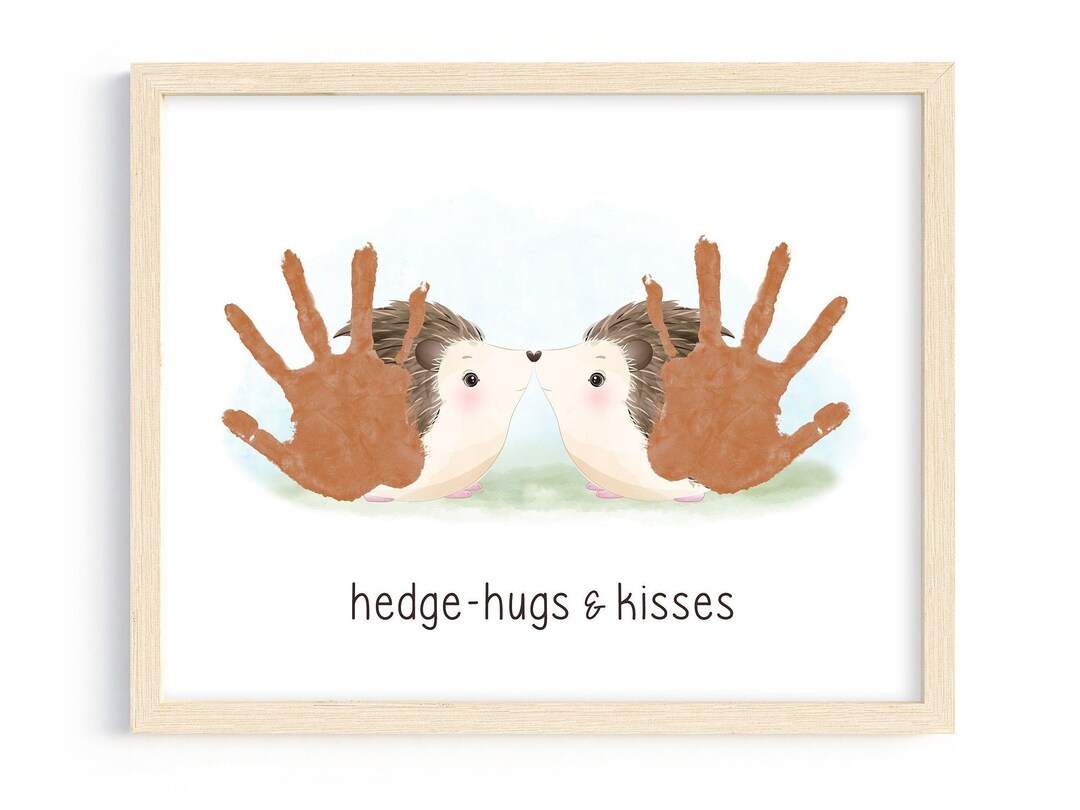 Hedge-hugs & Kisses Craft, DIY Autumn Keepsake From Baby and Toddler ...
