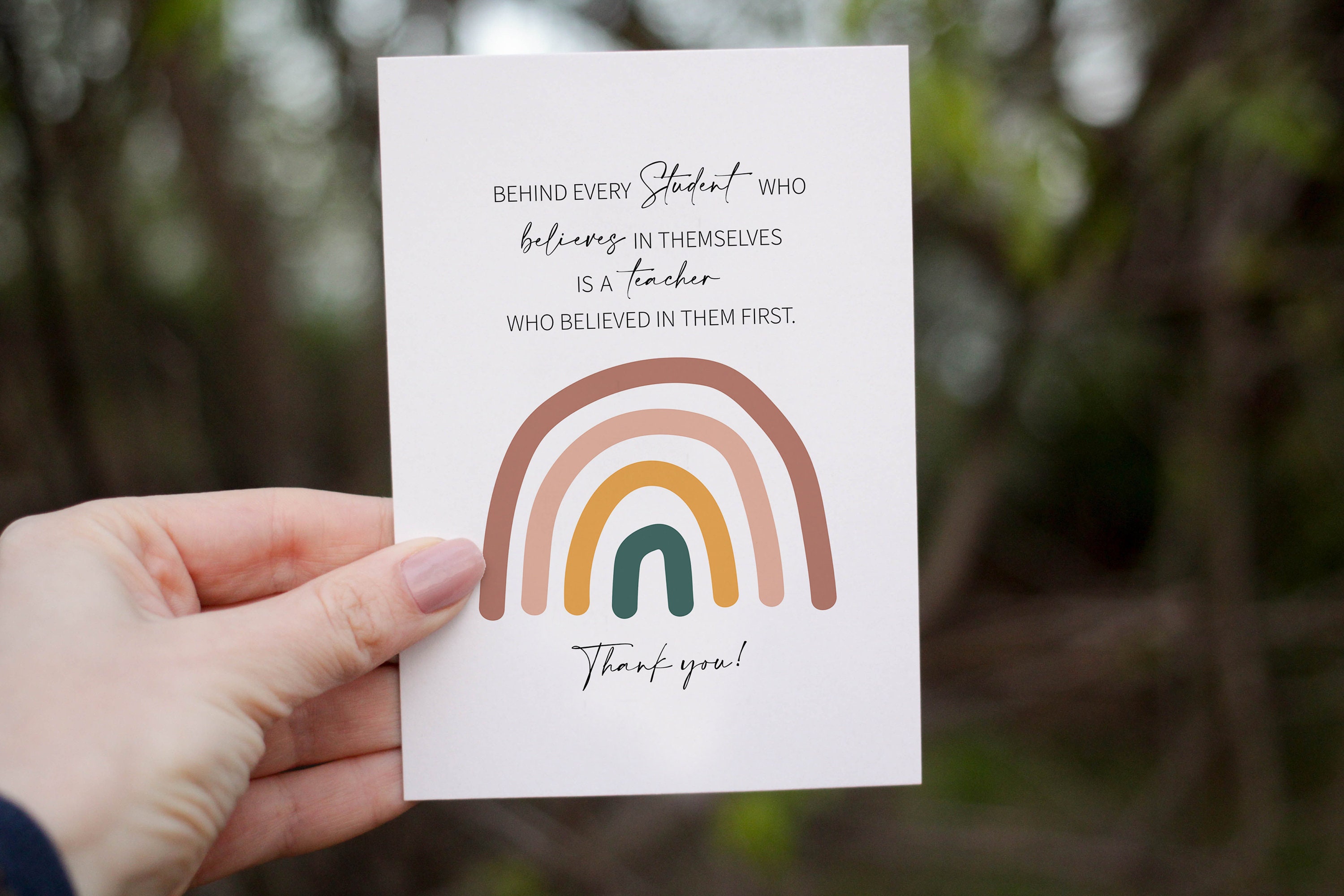 Teacher Appreciation Gift Last Day of School Printable Card - Etsy