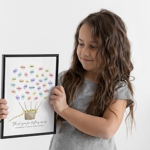 Teacher Appreciation Gift, Thank You for Lifting Us Up, DIY Teacher ...