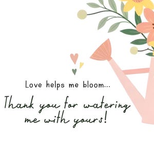 Love Helps Me Bloom Handprint Craft | DIY Printable Gift for Mom ...