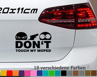 Funny Moped Sticker - Etsy