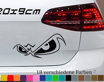 Evil Eye Sticker Car - Etsy