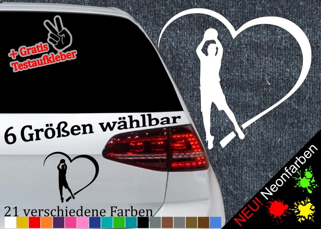 Basketball Heart Sticker 6 Sizes 21 Colors Slamdunk Rebound Love NBA ...