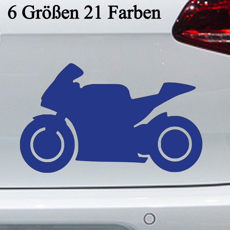Superbike Motorcycle Sticker 6 Sizes Silhouette Raceing Tuning - Etsy UK
