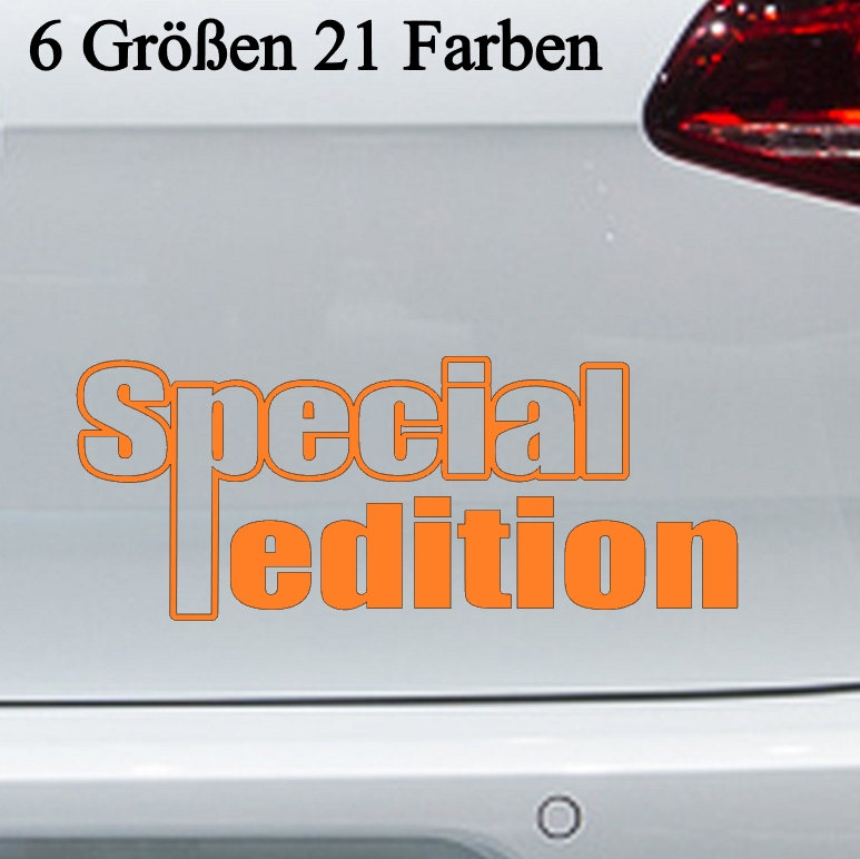 Special Edition Sticker 6sizes Special Edition Limited - Etsy UK