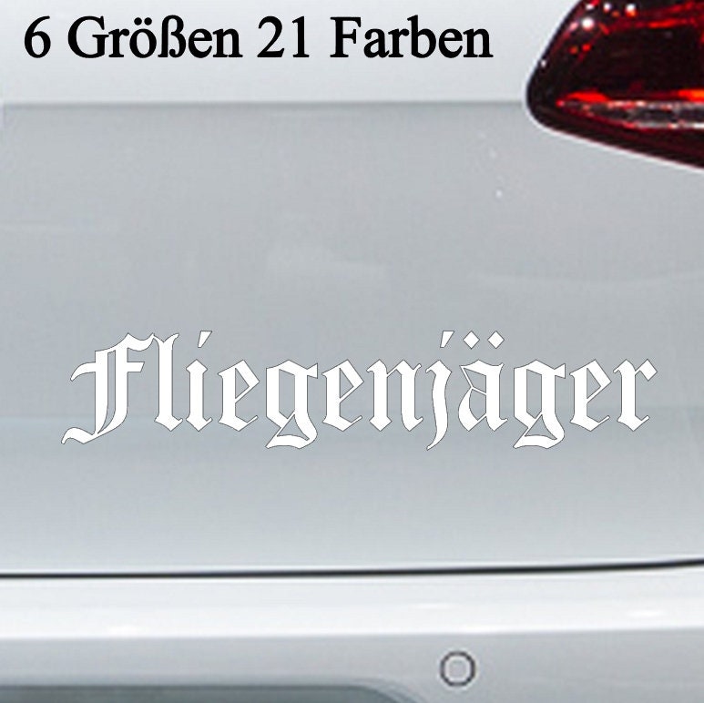 Fly Fighter Sticker Bumper 6 Sizes Stickers Bundeswehr Sticker - Etsy UK