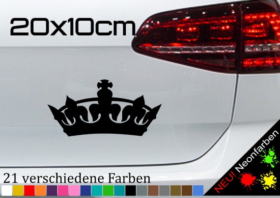 Krone Sticker Queen King Prinz Aufkleber Prinzessin Crown - Etsy