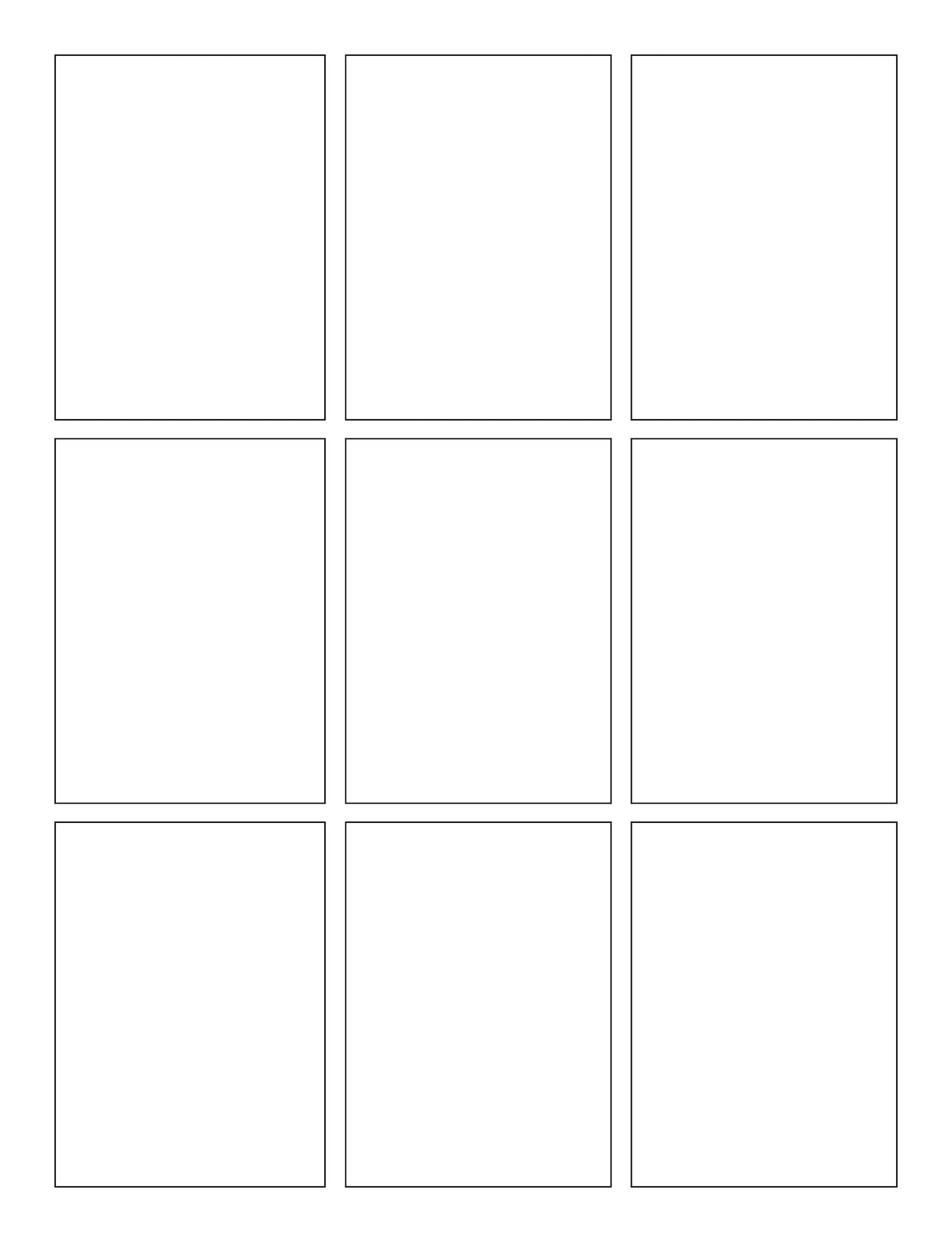 Printable Comic Pages, 4 Comic Templates, Printable Storyboard for Kids ...