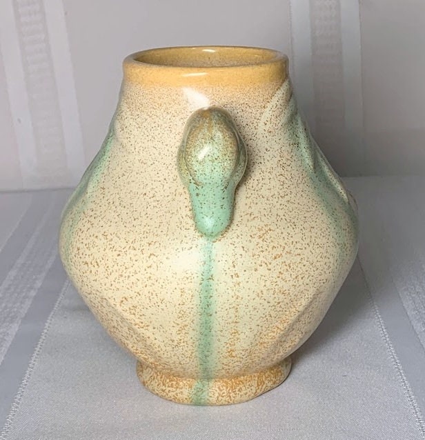 Weller Pottery, Patricia Vase, Wonderful Glaze, Duck Heads, Excellent ...