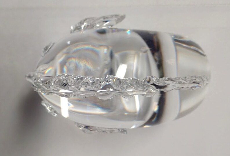 Steuben, Crystal Dolphin Sculpture, Designed by George Thompson, Circa ...