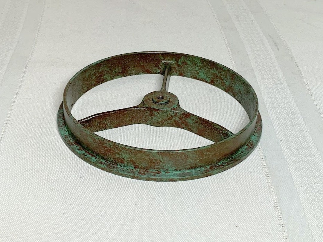 Leaded Glass Shade Wheel in Patina, 5 1/2" Fit, Tiffany and Others 24 ...