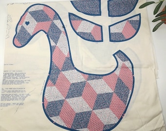 Mother Goose Panel Fabric - Etsy