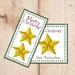 Printable Christmas Star Gift Tags - Printable Christmas Tags Template ...