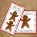 Printable Gingerbread Man Gift Tags - Printable Christmas Tags Template ...