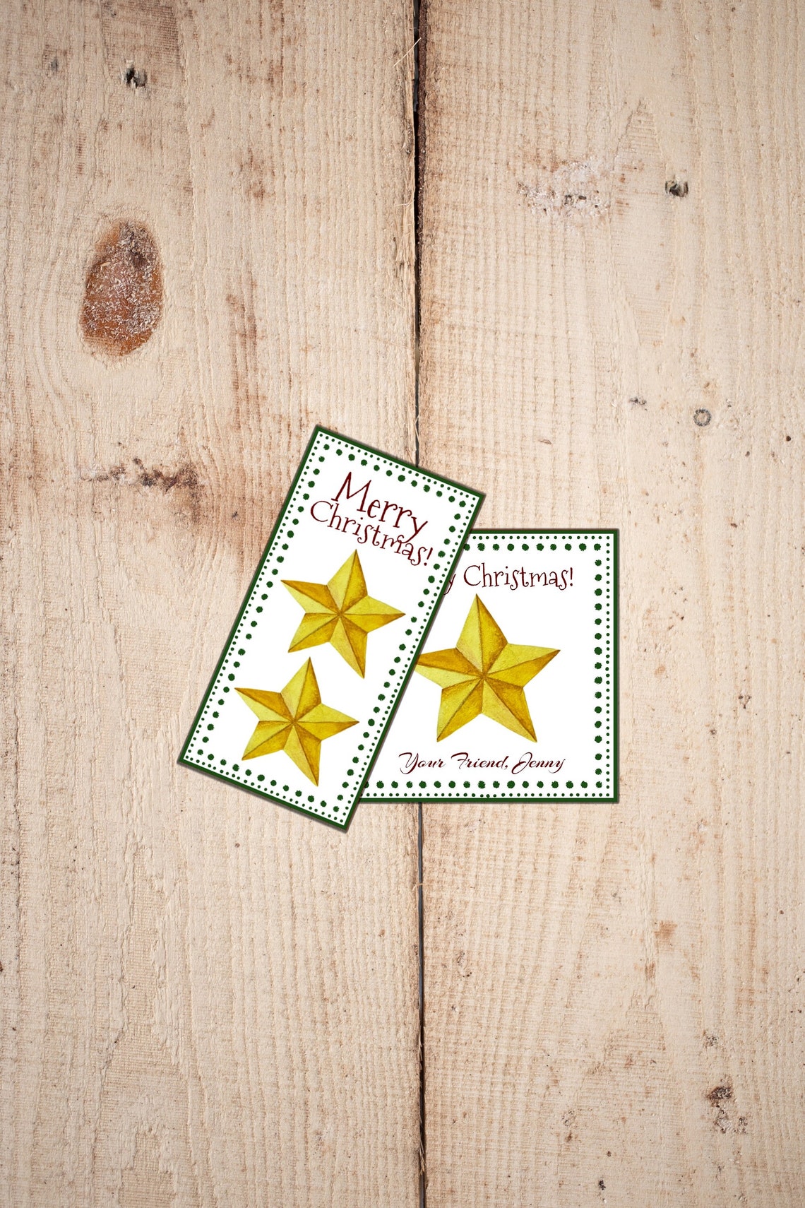 Printable Christmas Star Gift Tags - Printable Christmas Tags Template ...