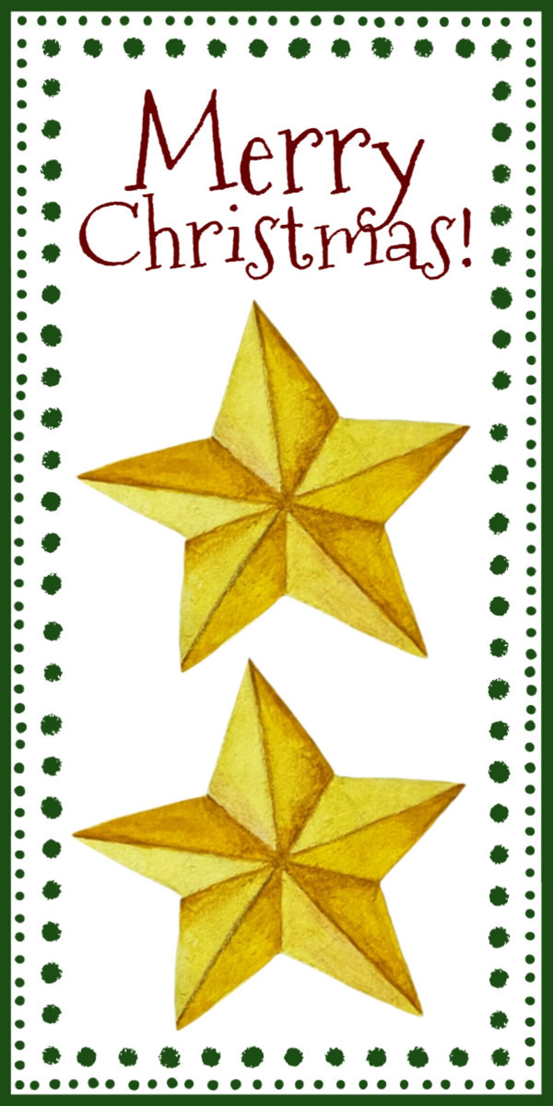 Printable Christmas Star Gift Tags - Printable Christmas Tags Template ...