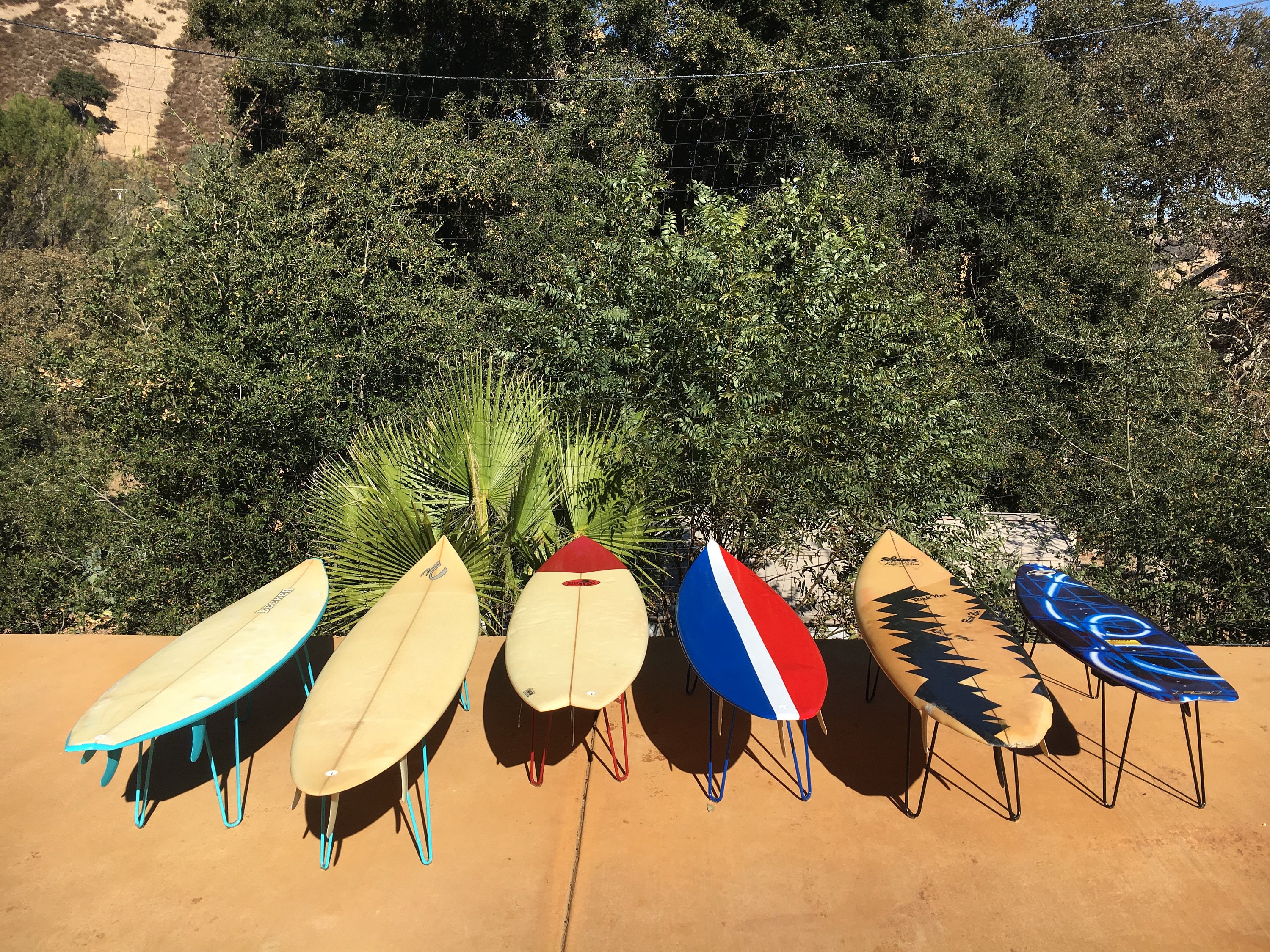 Surfboard Benches | Etsy