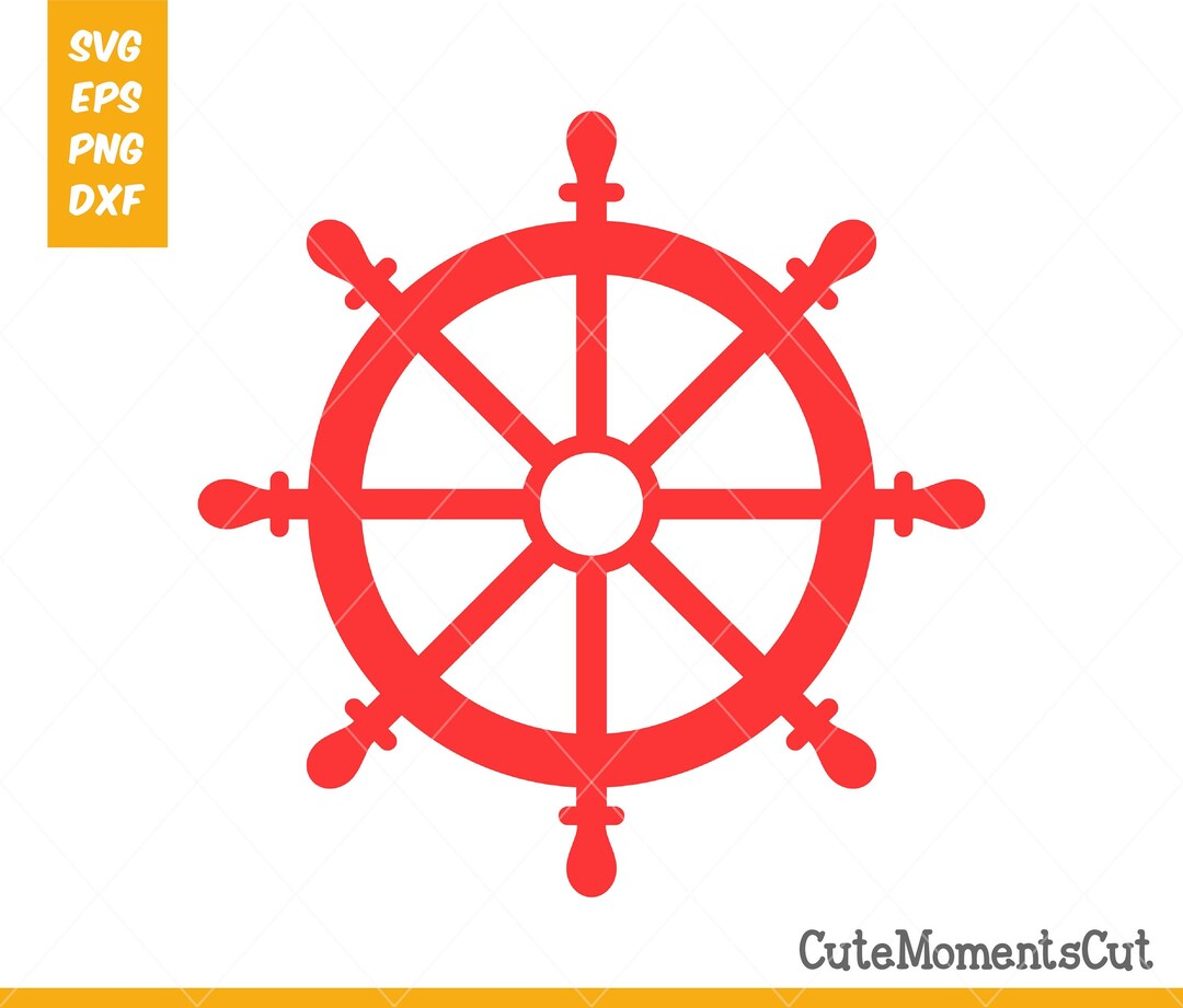 Rudder Rudder Ahoy Cut File SVG Cutting File Silhouette - Etsy