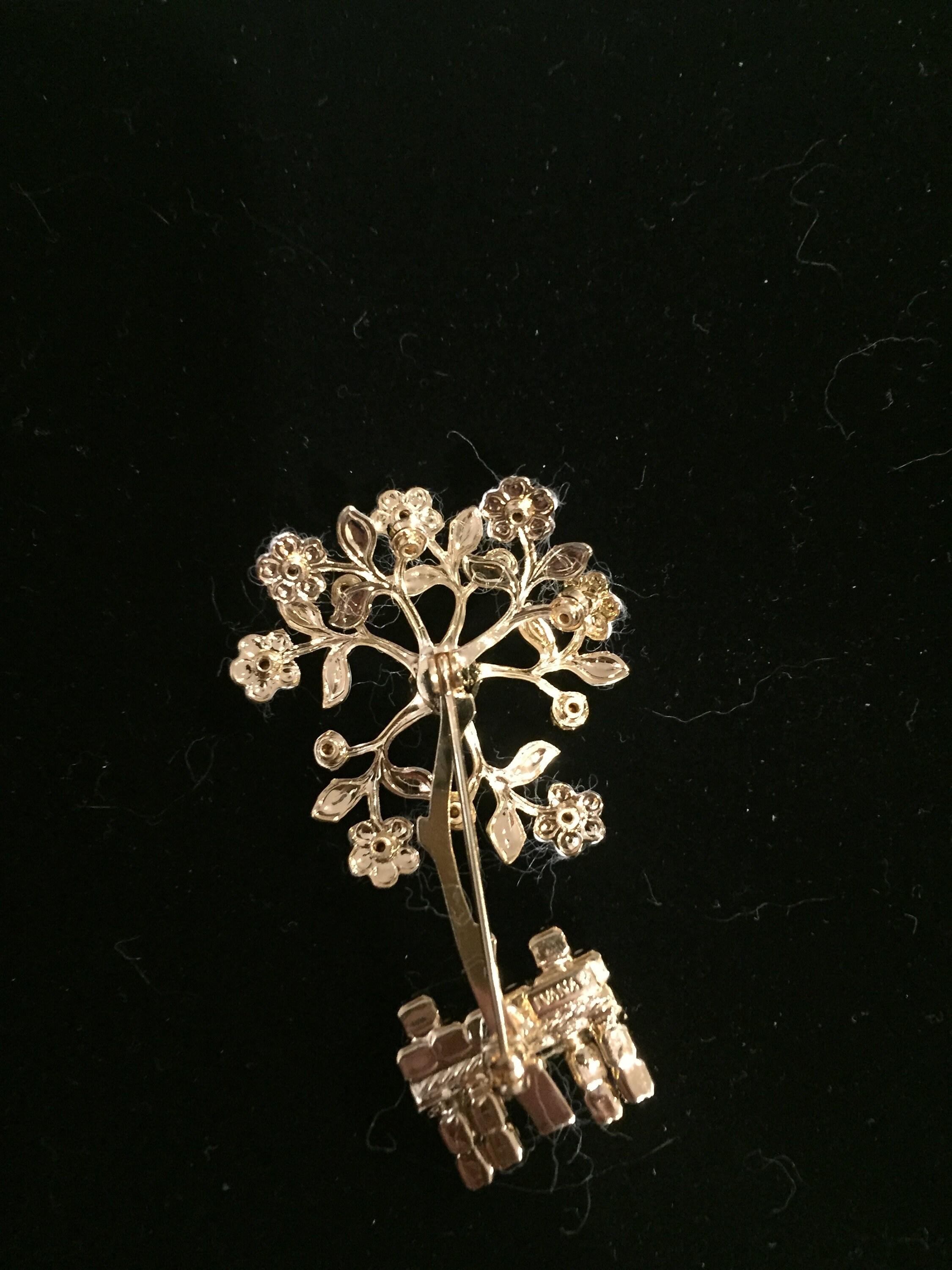 Vintage Ivana Trump Flower Brooch | Etsy